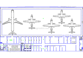 Roller shutters DWG, free CAD Blocks download